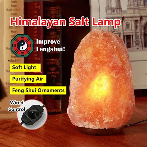 Pure Himalayan Rock Salt Lamp Natural Shaped Air Purifier Ionizer 盐灯 Feng Shui 风水 Shopee Singapore