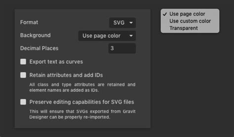 exporting corel vector help