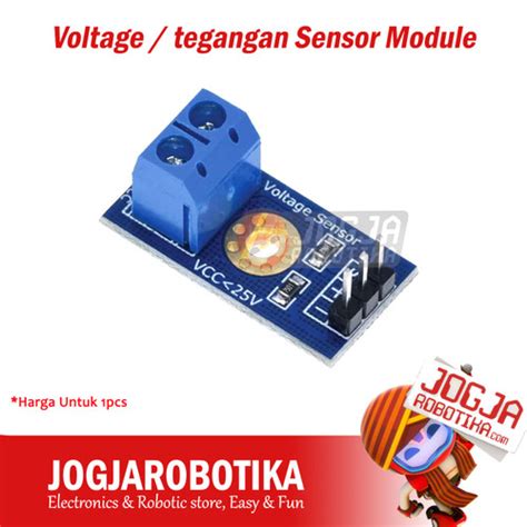 Jual Sensor Tegangan V DC Voltage Sensor Module Kab Sleman Jogjarobotika Tokopedia