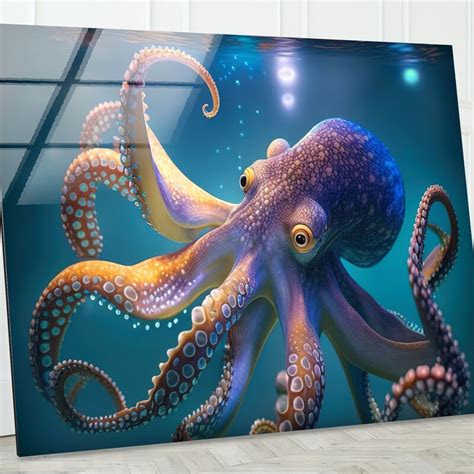 Octopus Wall Art Etsy