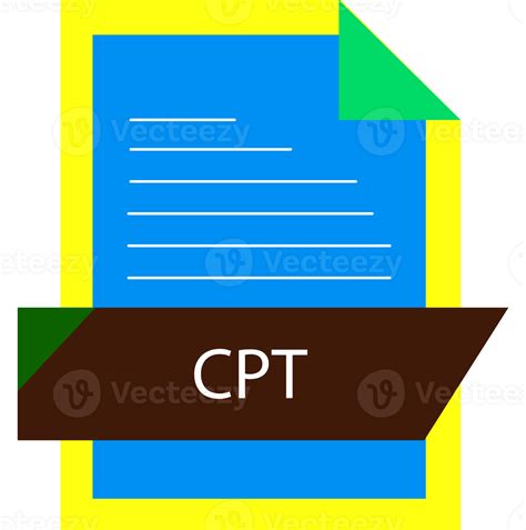 Cpt File Format Icon Modern Design 66499210 Png