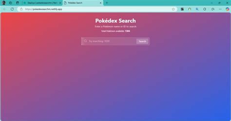 Webdev Javascript Pokédex Frontend Manmohan Singh