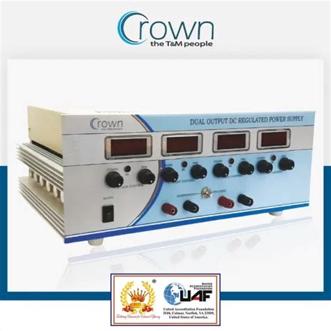 Dual Output DC Regulated Power Supply Manufacturers In Delhi Dual Output DC Regulated Power