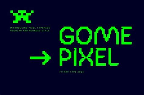 Gome Pixel Font Free Font