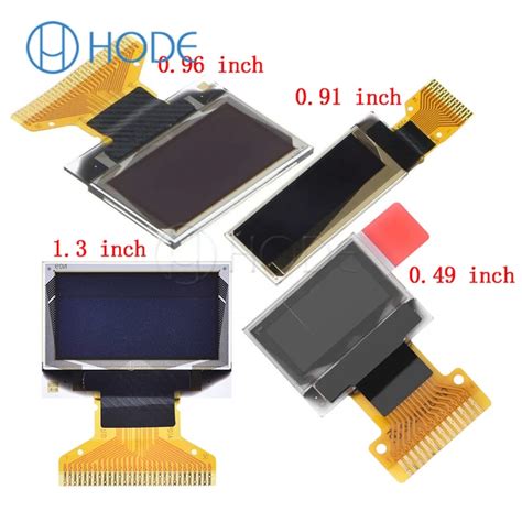 04909109613 Inch Oled Display Module Iic I2cspi Interface Ssd1306 Sh1106 £275 Picclick Uk
