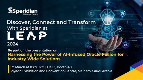 Speridian Technologies On Linkedin Leap2024 Oraclesolutions