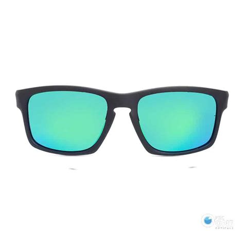 Sale Mens Polarized Sunglasses Matte Black Frame Polarized Green