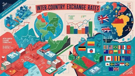 Illustration Of Import Tariff War Between Countries Stock Illustration