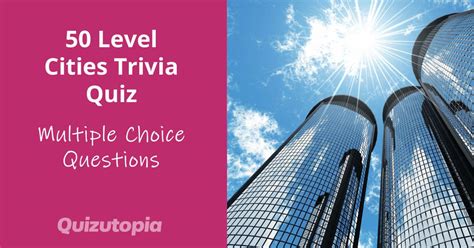 75 Great Trivia Questions For Adults Multiple Choice Quizutopia