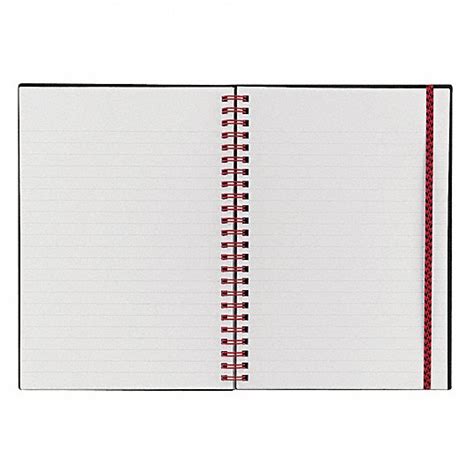 Black N Red Notebook 8 1 4 In X 5 5 8 In Sheet Size Legal White 70 Sheets 0 Recycled