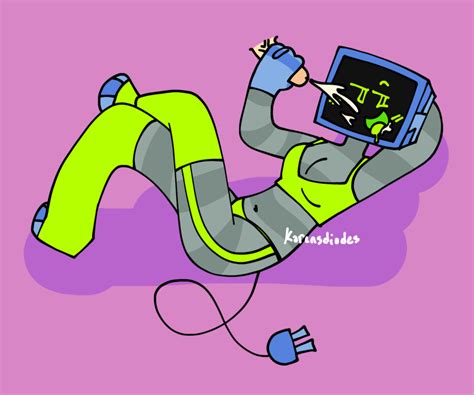 Rule 34 2d Computer Computer Head Cumshot Dick Female Green Eyes