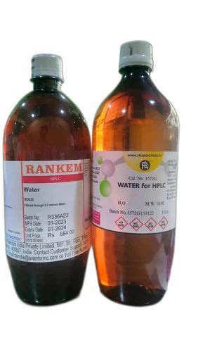 Water For Hplc At Best Price In Ahmedabad By Scinos Research Synthesis ID 2850515136897