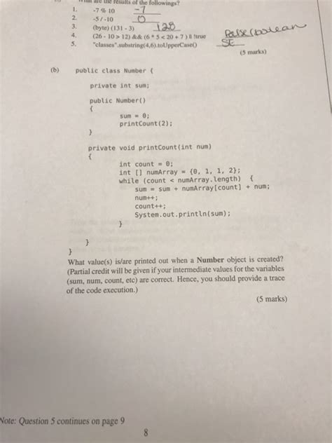 Solved Cs 04113 2 A Write A Method Countodd With The