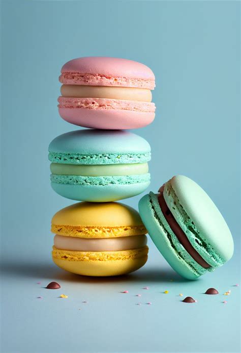 Macarons Varianten Poster Von Drdigitaldesign Printler Dessert Table Macarons Delicious