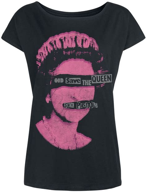 God Save The Queen Sex Pistols T Shirt Emp