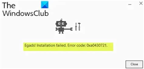 Fix Error 0xa0430721 When Installing Edge Or Chrome On Windows Pc