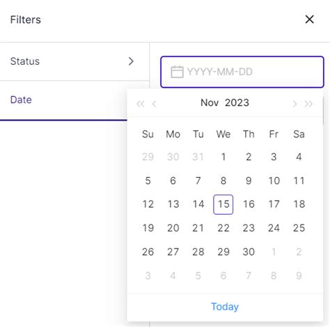 order listing grid