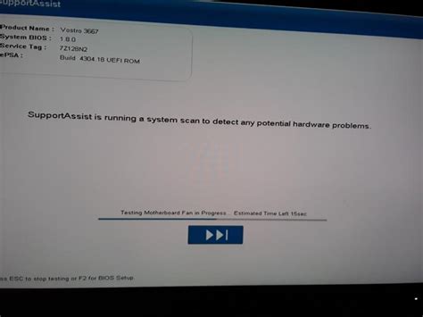 Ответы mail Что означит supportassist is running a system scan