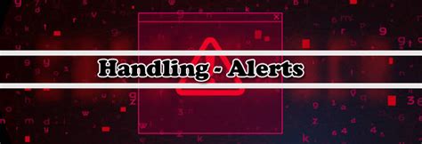 Testing Colleges Handling Alerts With Selenium