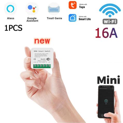 Pcs A Mini Smart Wifi Diy Switch Ondersteunt Grandado