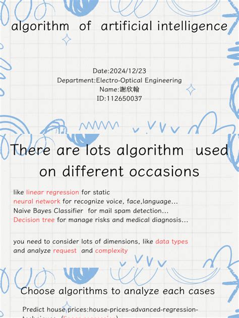Algorithm Of Artificial Intelligence Pdf
