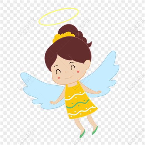 만화 일러스트 벡터 귀여운 천사단일눈금상징적 Png 일러스트 무료 다운로드 Lovepik