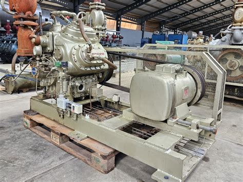 Used Mycom N8a Reciprocating Compressor Nh3 Hos Bv