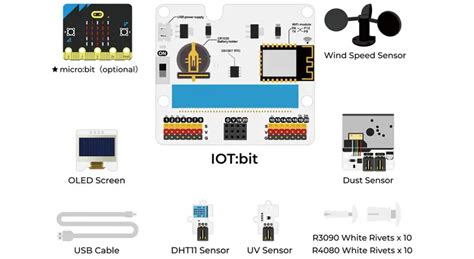 Elecfreaks Micro Bit Smart Climate Kit Smartsteps2learn