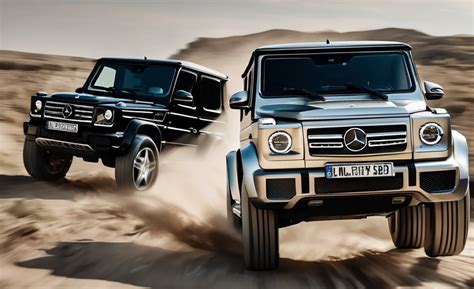 G Class Fights Land Rover Defender The Ultimate Showdown