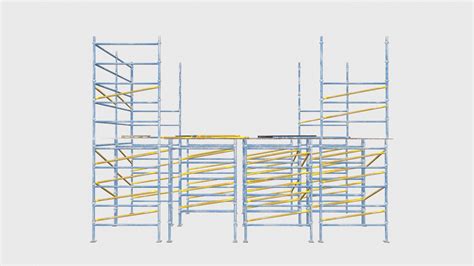 Scaffolding Model Turbosquid 2326854