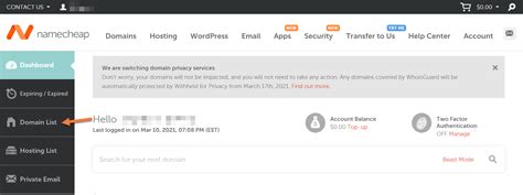 How Do I Register Private Nameservers With Namecheap