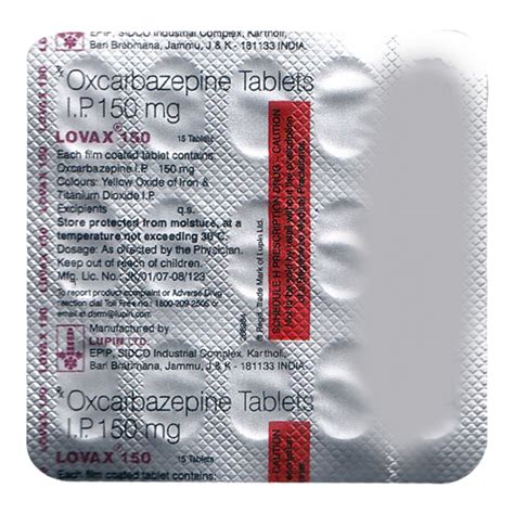 LOVAX 150 Tablet 15's : Price, Uses, Side Effects | Netmeds