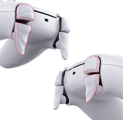 Playvital Dune 2 Pairs Trigger Stop Shoulder Buttons Extension Kit For Ps5