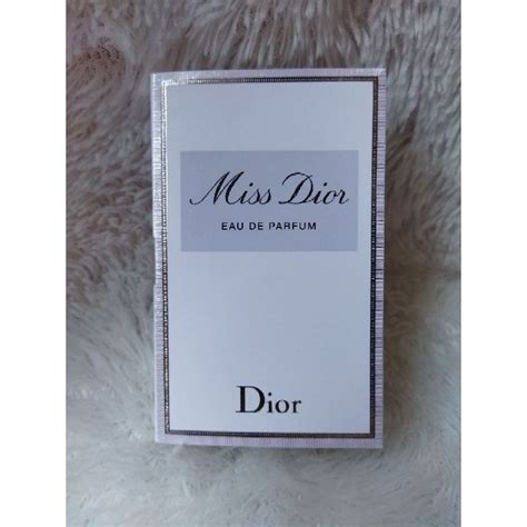 Jual Parfum Original Miss Dior Eau De Parfum Vial Ml Shopee Indonesia