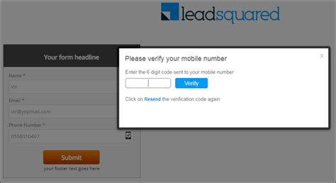How To Setup SMS Verification OTP In Landing Pages Help Support