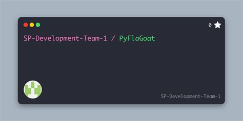 GitHub SP Development Team PyFlaGoat Deliberately Insecure Flask Based Web Application For
