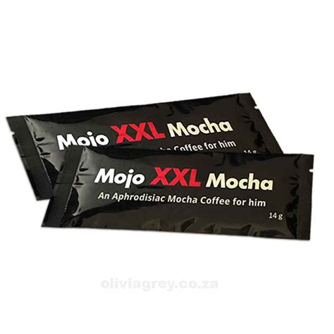 Mojo Xxl Mocha Coffee Male Enhancer Sex Shop Olivia Grey