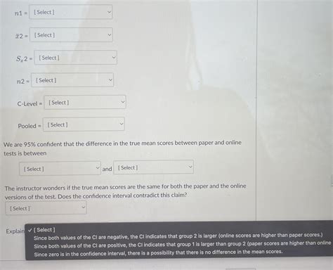 Solved A College Instructor Gave Identical Tests To Two