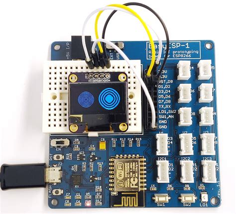Oled Display Interfacing With Esp8266 Nodemcu Display Text Bilarasa