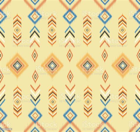 기하학적 민족 동양 Ikat 원활한 패턴 전통적인 디자인 0명에 대한 스톡 벡터 아트 및 기타 이미지 0명 골동품 공예 Istock