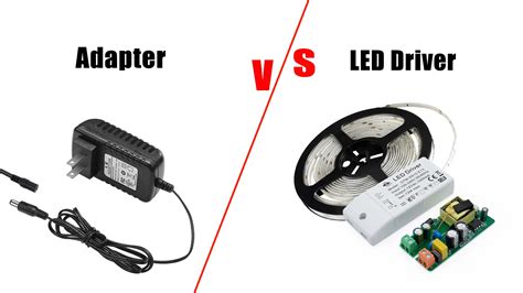 Led Adapters And Led Drivers Both Supply Power To Led Lighting But