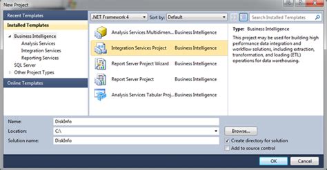 Using The Ssis Wmi Task To Gather System Information Sql Freelancer Blog