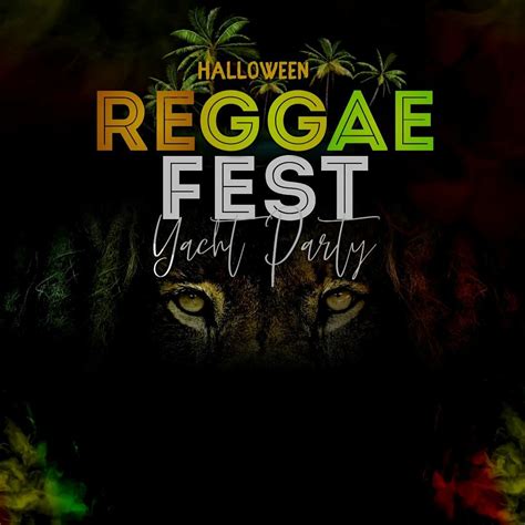 Halloween Reggae Fest Yacht Party Cruise At Skyport Marina Skyport