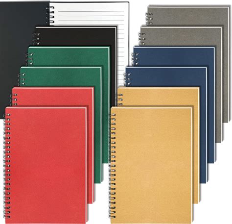 Qilery 18 Pack Small Notebooks A6 Spiral Notepads Little