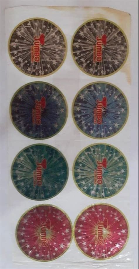 Multicolor Wedding Fireworks Crackers Label At ₹ 04piece In Ahmedabad