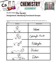 Identifying Functional Groups in Organic Compounds: A Guide | Course Hero