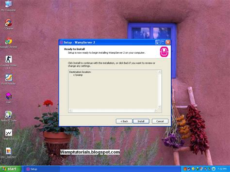 Wamp Server Tutorials Installing Wamp Server
