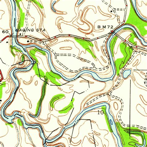 Gustine Ca 1947 24000 Scale Map By United States Geological Survey Avenza Maps