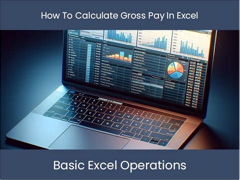 Excel Tutorial How To Calculate Gross Pay In Excel