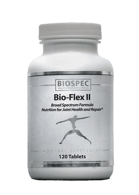 Biospec Nutritionals Bio Flex Ii Advanced Joint Support Supplement